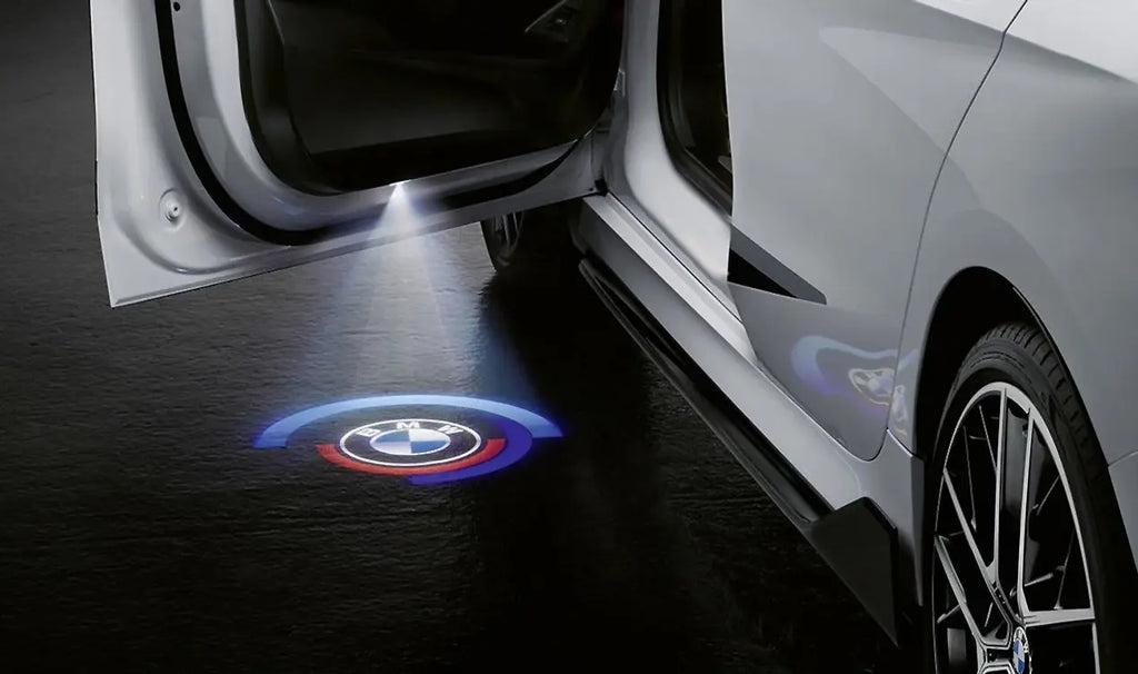 M Performance logos for LED door projectors | Rennstil